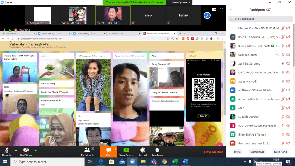 Digital Class dengan Padlet – 23 April 2020 – Community Empowerment