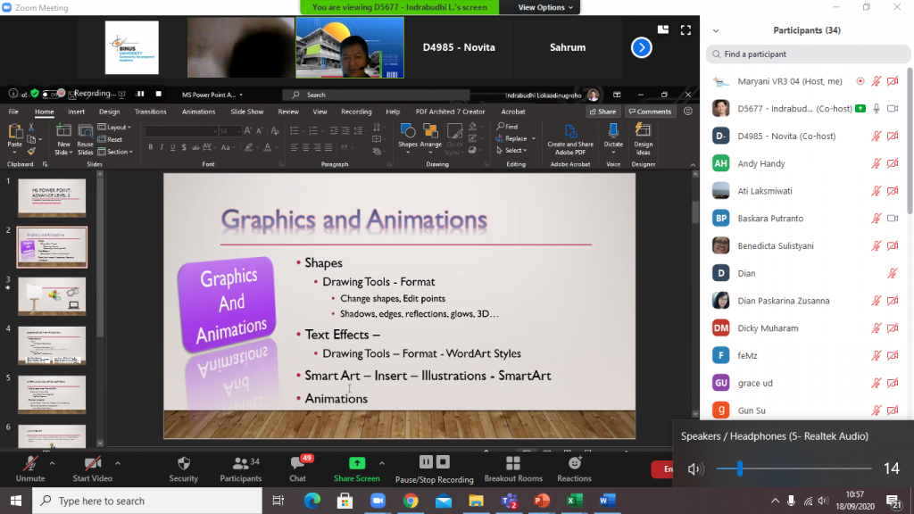 Pelatihan SOCS-TI – 18 September 2020 – Community Empowerment