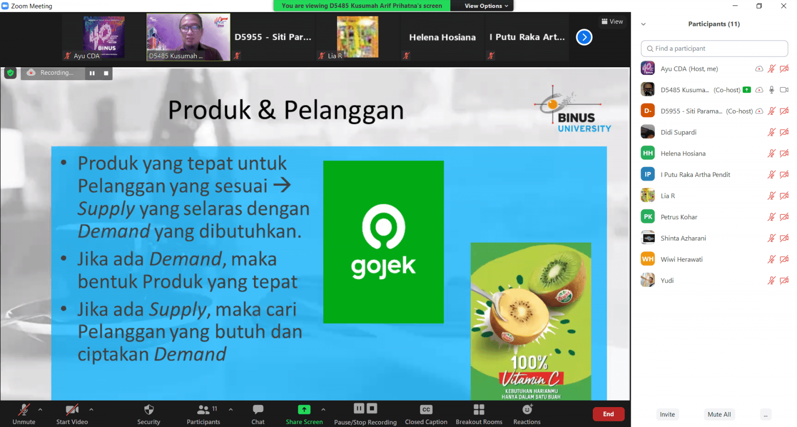 Pelatihan BEC – 21 Juli 2021 – Community Empowerment